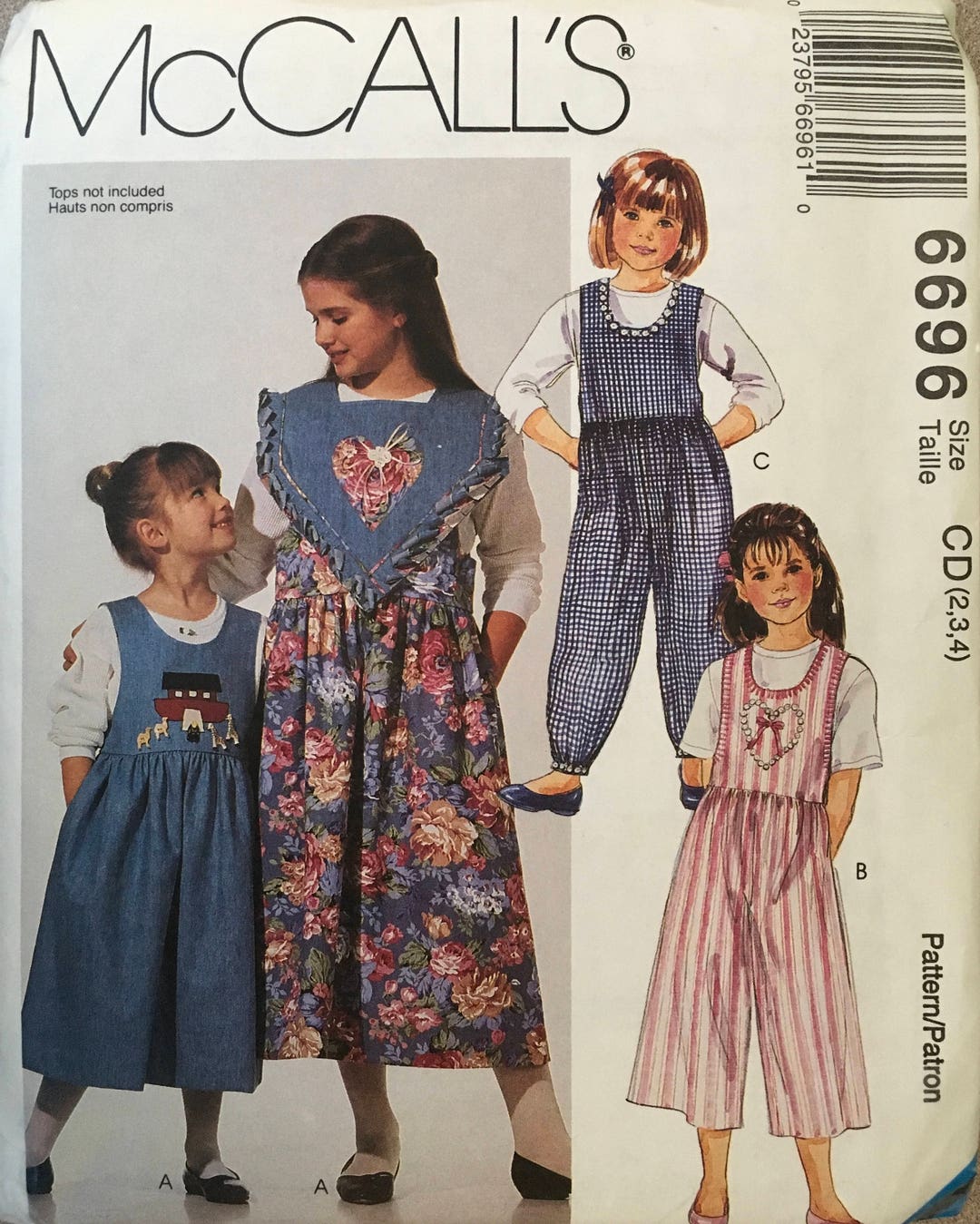 Mccall's 6696 Sewing Pattern vintage UNCUT - Etsy