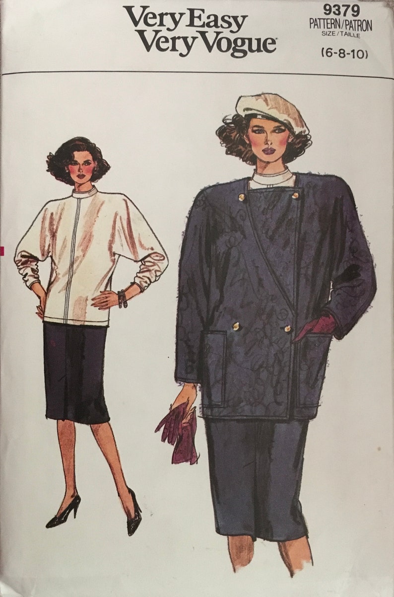 Vogue 9379 Sewing Pattern vintage UNCUT - Etsy