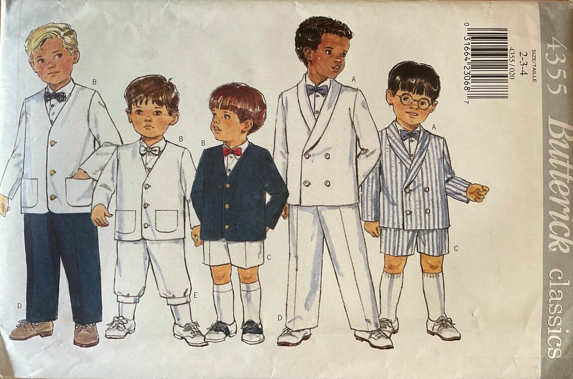 Butterick 4355 Sewing Pattern vintage UNCUT/CUT - Etsy