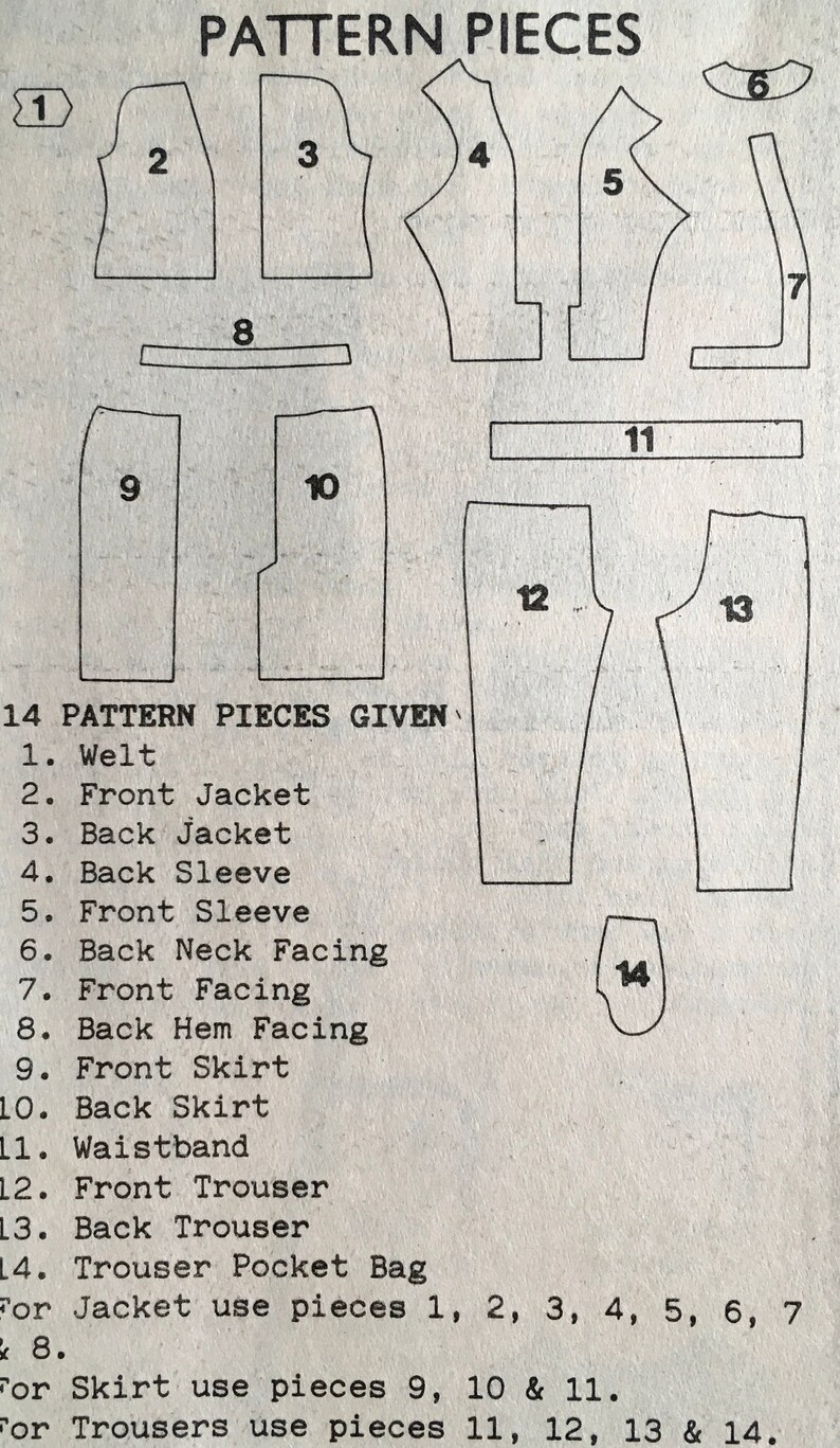 New Look 6254 Sewing Pattern vintage CUT - Etsy