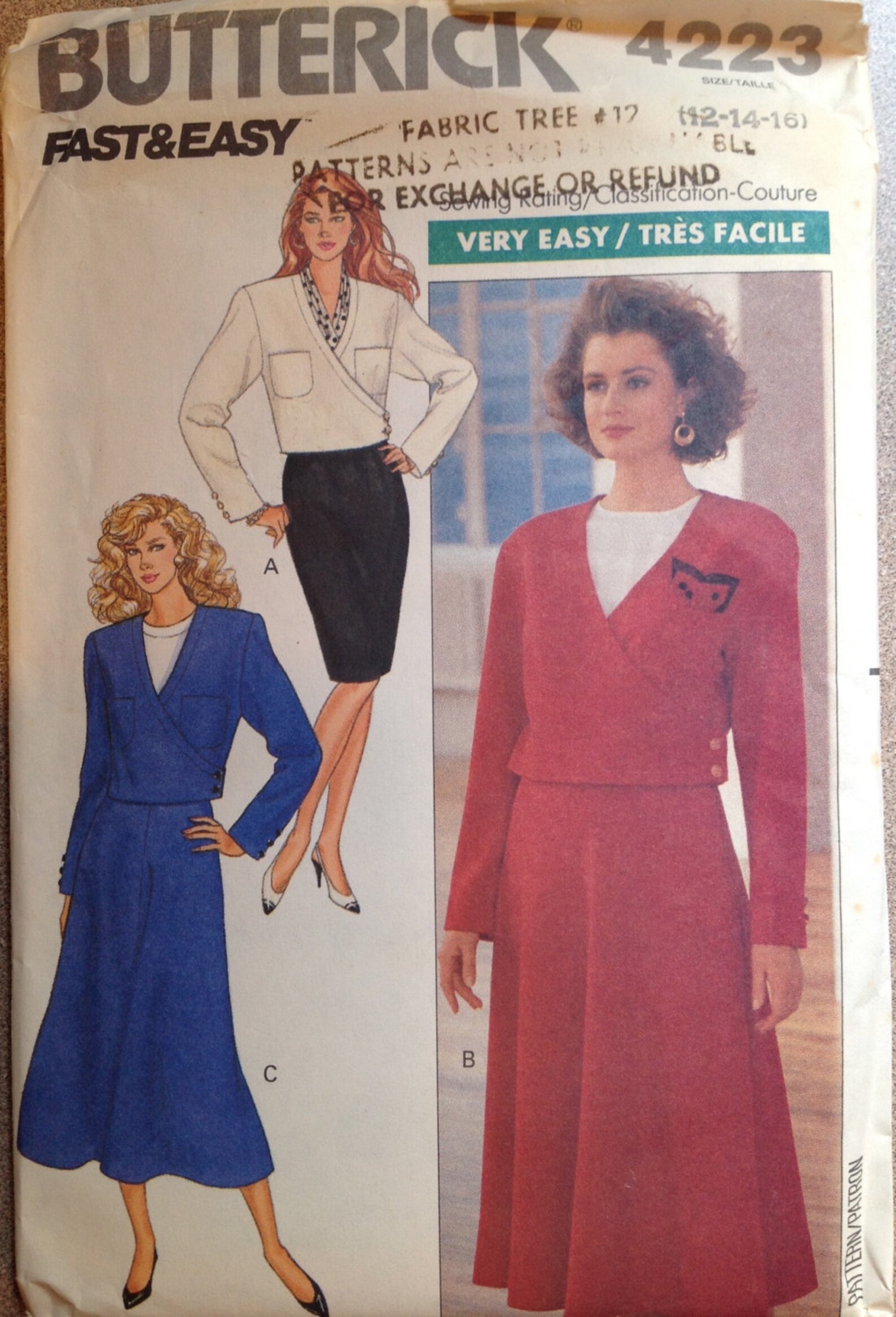 Butterick 4223 Sewing Pattern vintage UNCUT - Etsy