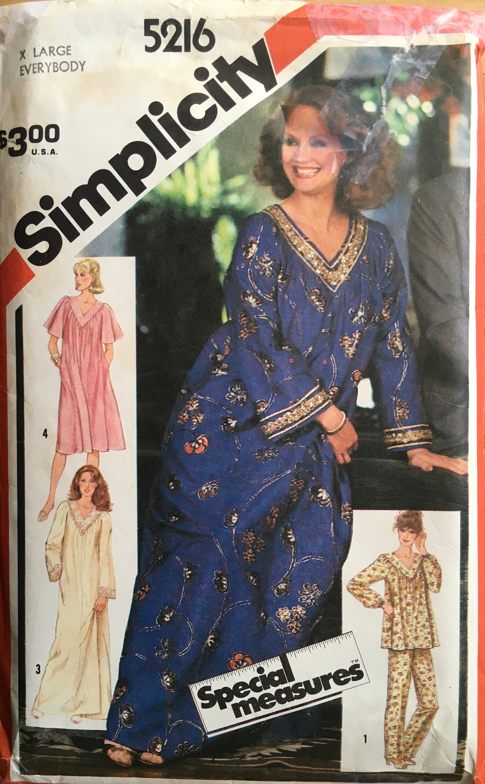 Simplicity 5216 Sewing Pattern vintage CUT - Etsy