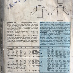 Vogue 9086 Sewing Pattern vintage CUT - Etsy