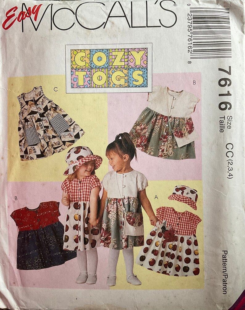 Mccall's 7616 Sewing Pattern vintage UNCUT - Etsy