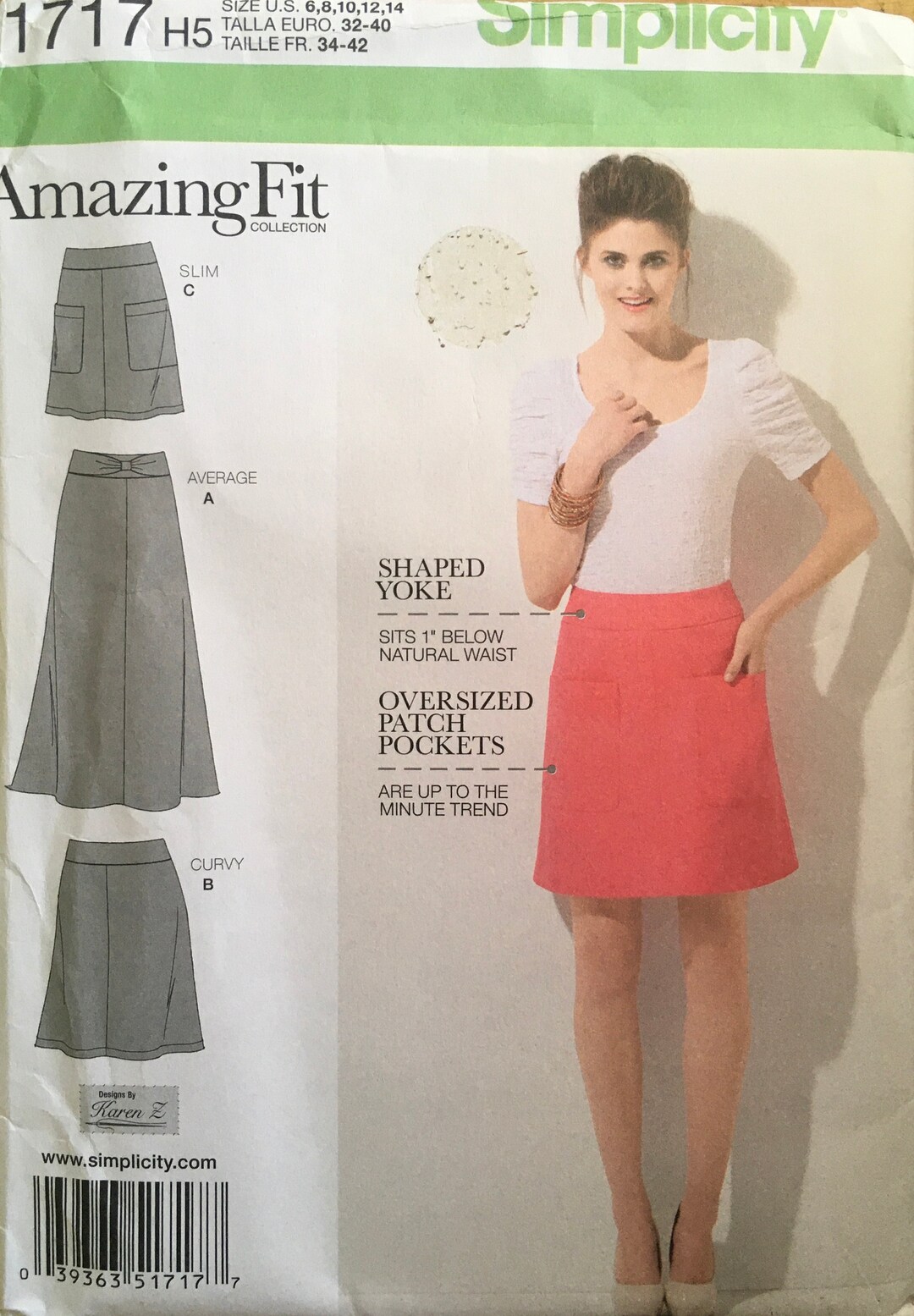 Simplicity 1717 Sewing Pattern UNCUT - Etsy