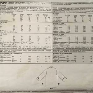 Mccall's 8522 Sewing Pattern vintage UNCUT/CUT - Etsy