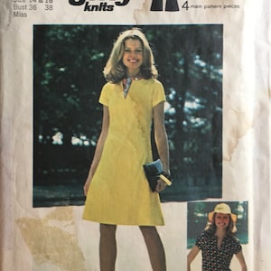 Simplicity 6873 Sewing Pattern vintage CUT - Etsy