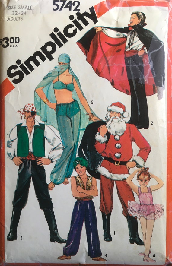 Simplicity 5742 Sewing Pattern vintage CUT | Etsy