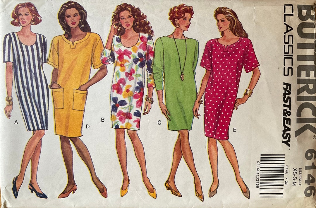 Butterick 6146 Sewing Pattern vintage UNCUT/CUT - Etsy