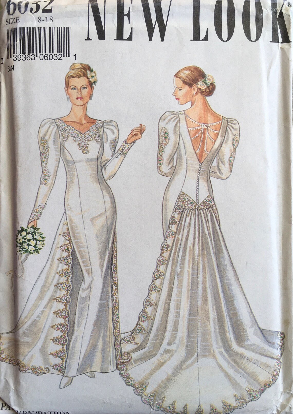 New Look 6032 Sewing Pattern vintage UNCUT | Etsy