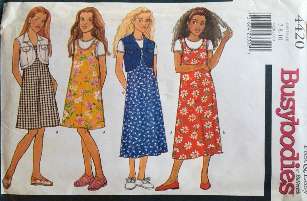 Busybodies 4420 Sewing Pattern vintage UNCUT - Etsy