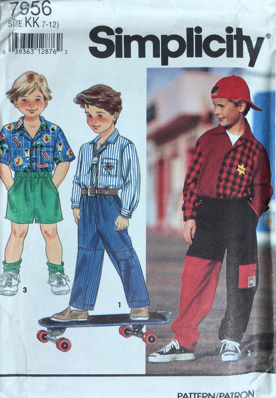 Simplicity 7956 Sewing Pattern vintage UNCUT/CUT - Etsy