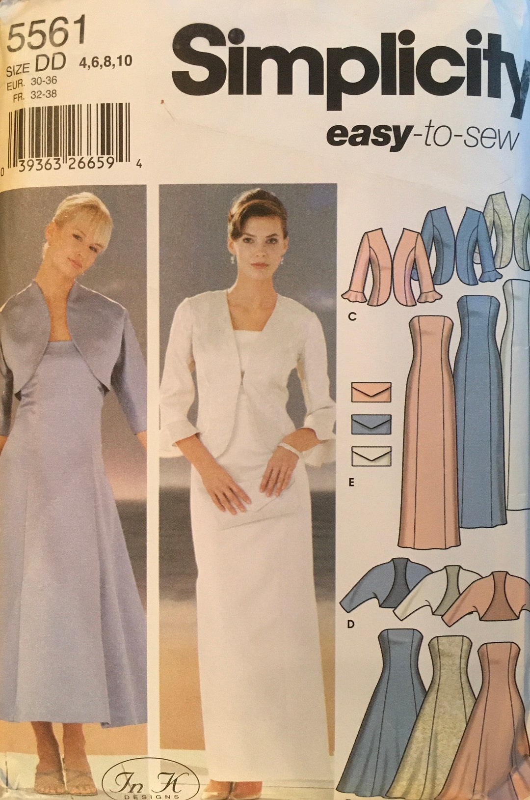 Simplicity 5561 Sewing Pattern vintage CUT - Etsy