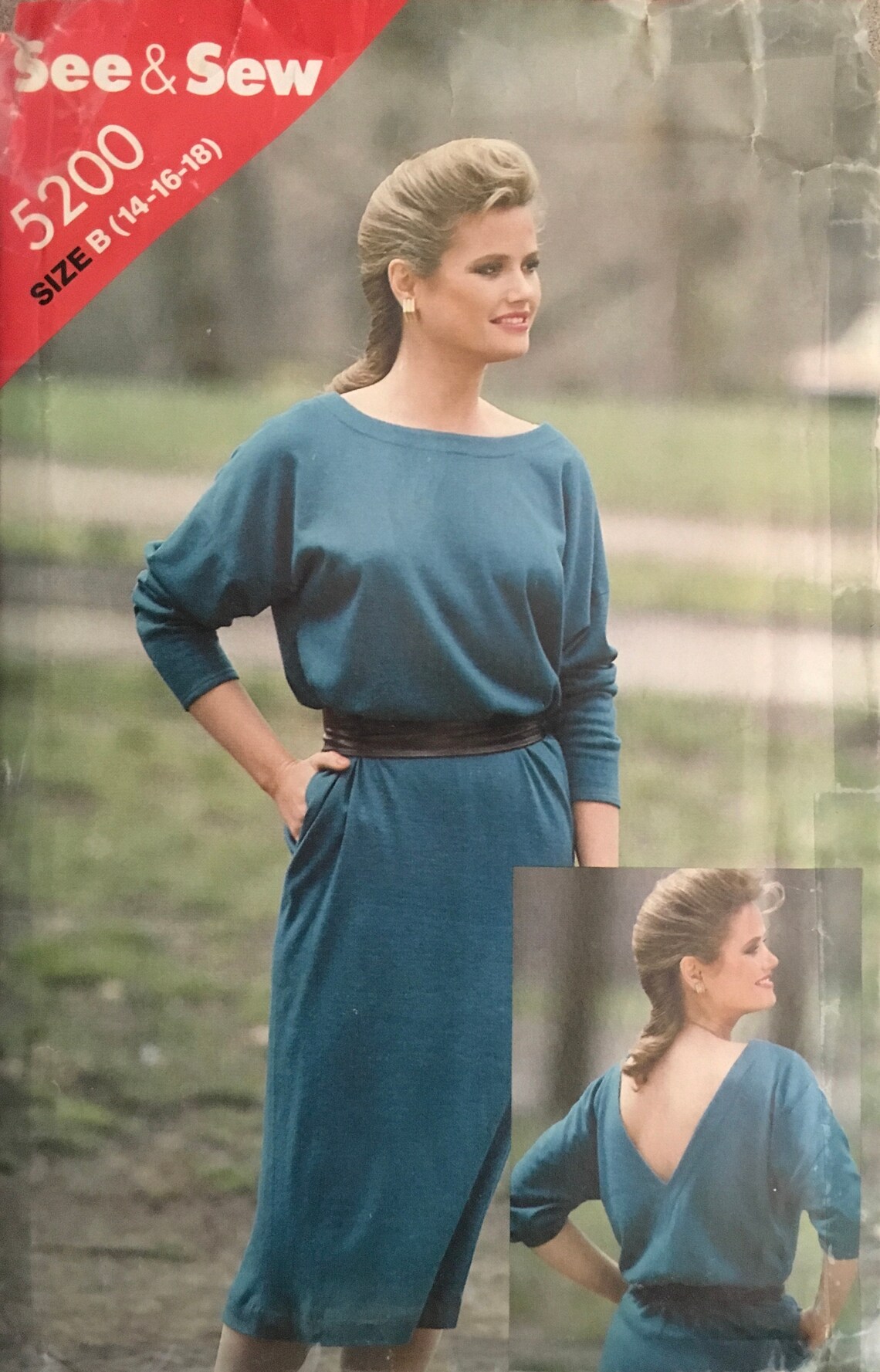 See & Sew 5200 Sewing Pattern vintage CUT | Etsy