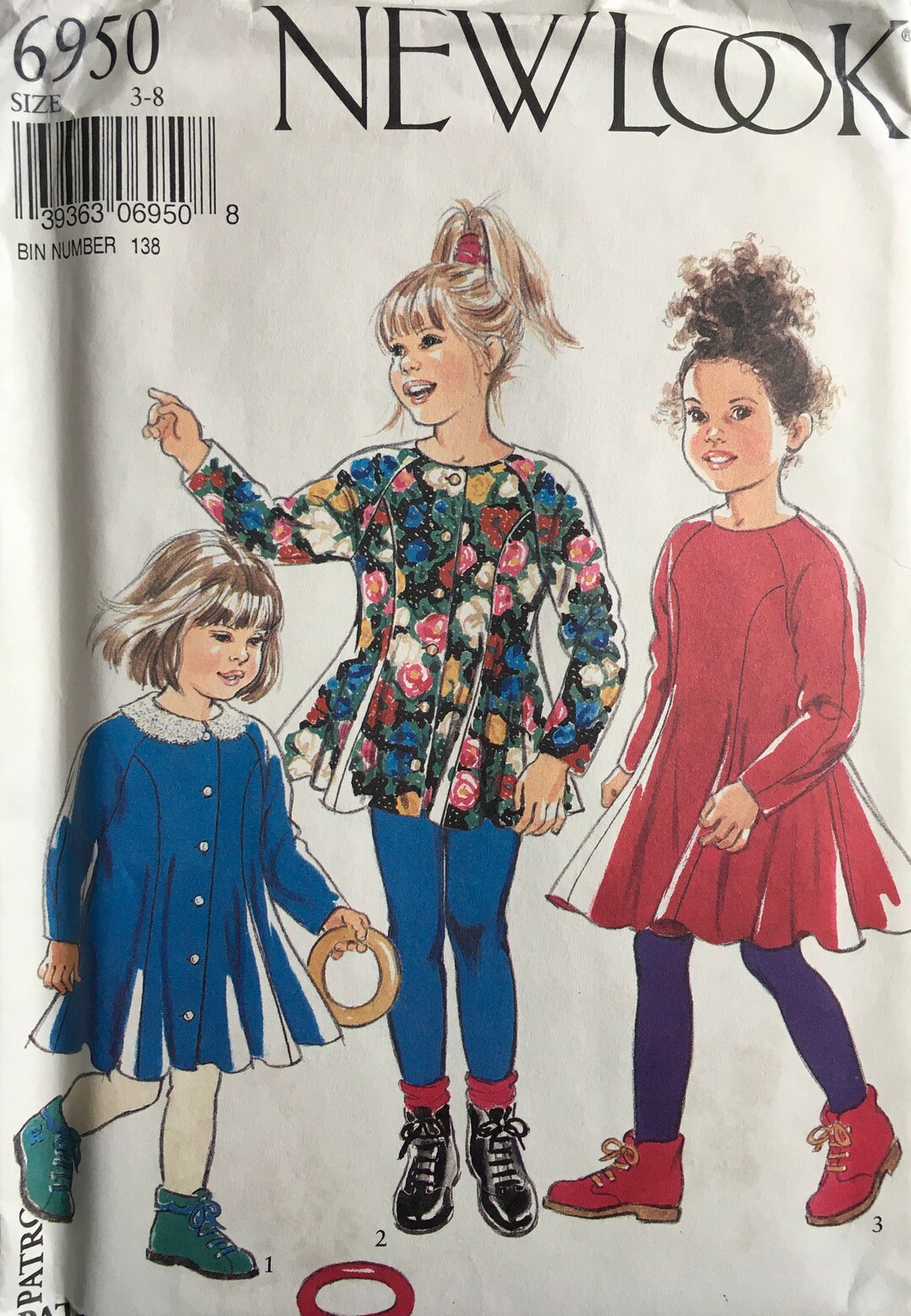 New Look 6950 Sewing Pattern vintage UNCUT - Etsy