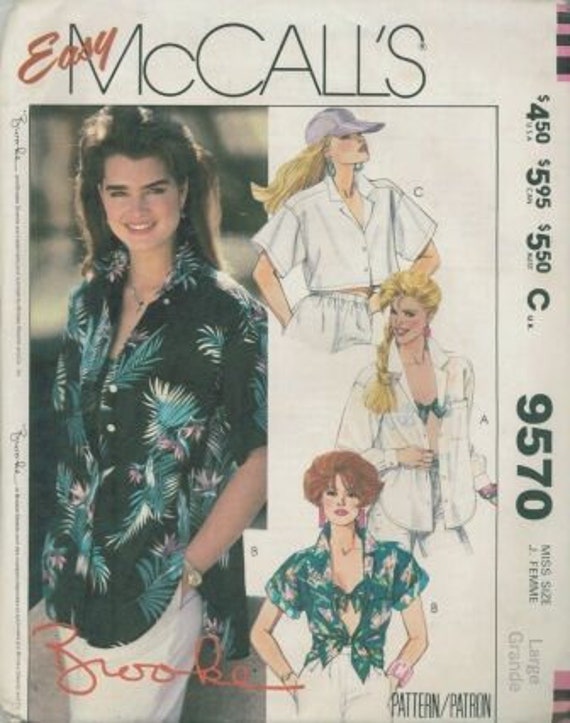 Mccall's 9570 Sewing Pattern vintage UNCUT | Etsy
