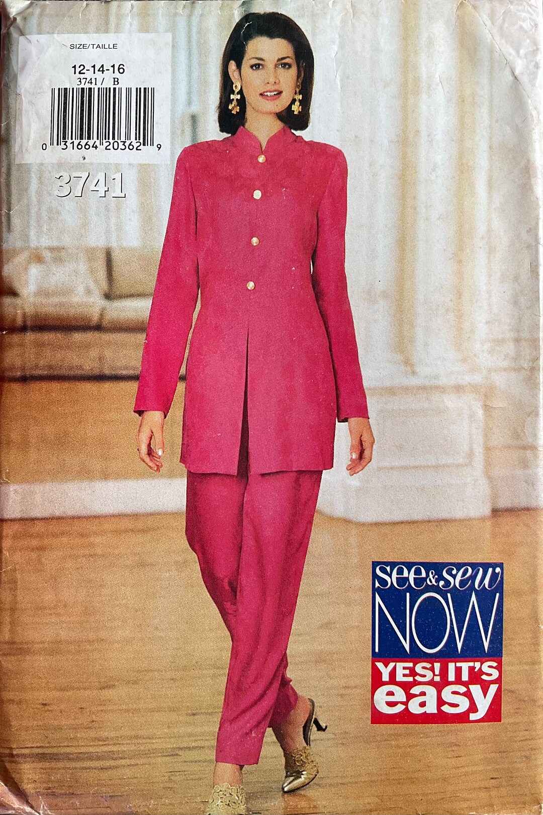 See & Sew 3741 Sewing Pattern vintage UNCUT - Etsy