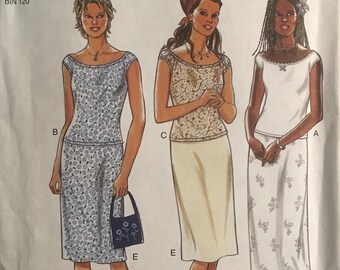 New Look 6558 Sewing Pattern vintage CUT | Etsy
