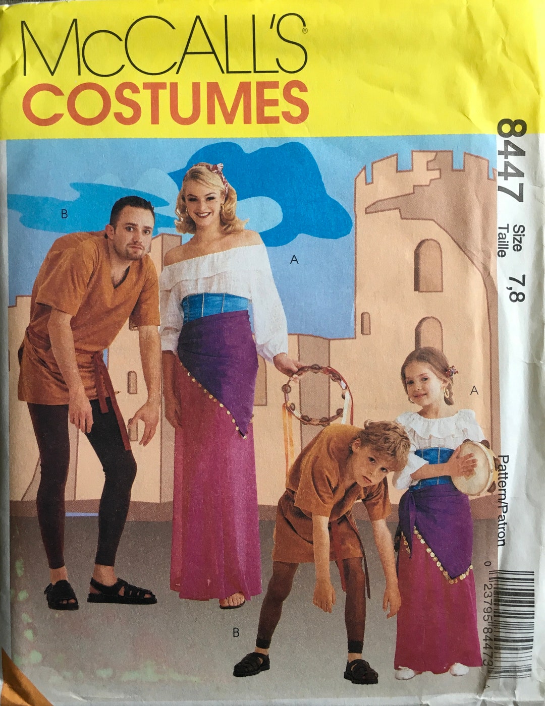 Mccall's 8447 Sewing Pattern vintage UNCUT - Etsy