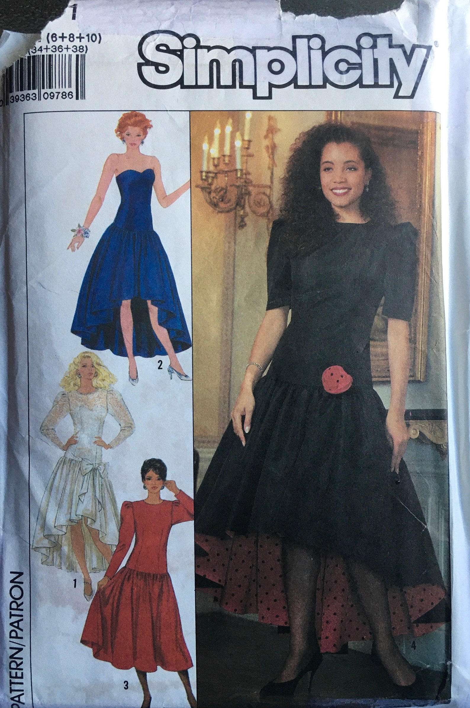 Simplicity 9451 Sewing Pattern vintage CUT - Etsy