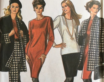 New Look Sewing Pattern 6110, Misses' Dress, Vintage Pattern, Size 8-18 ...
