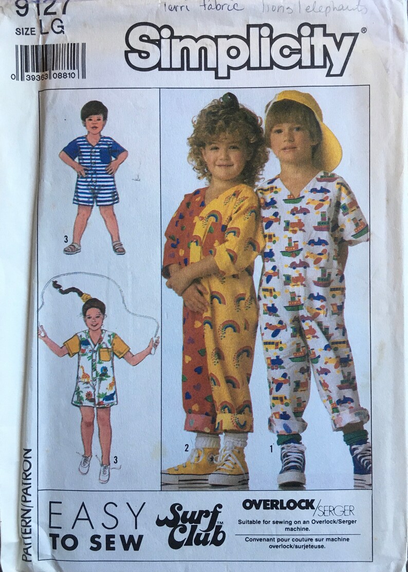 Simplicity 9127 Sewing Pattern vintage UNCUT - Etsy
