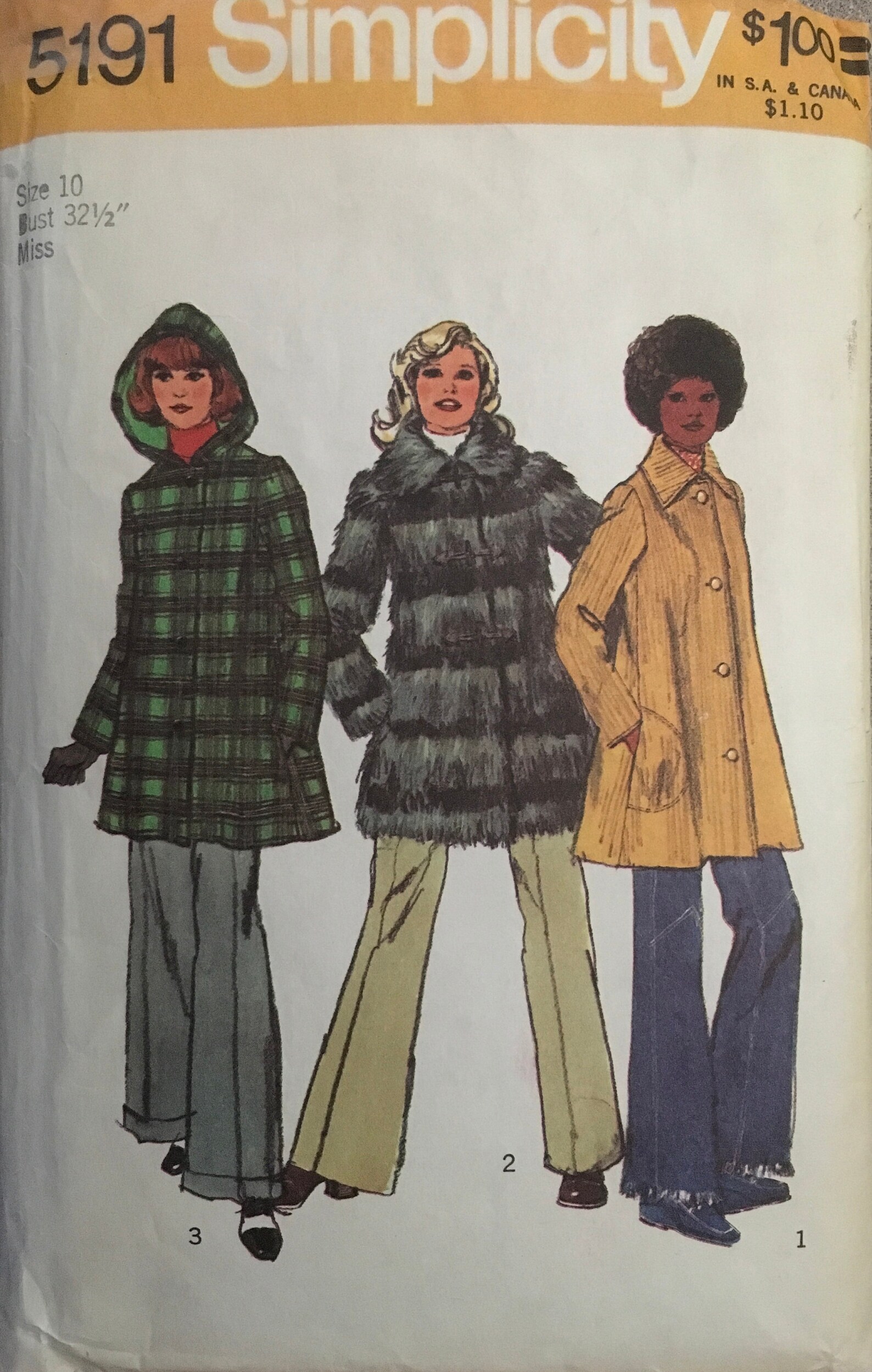 Simplicity 5191 Sewing Pattern vintage CUT - Etsy