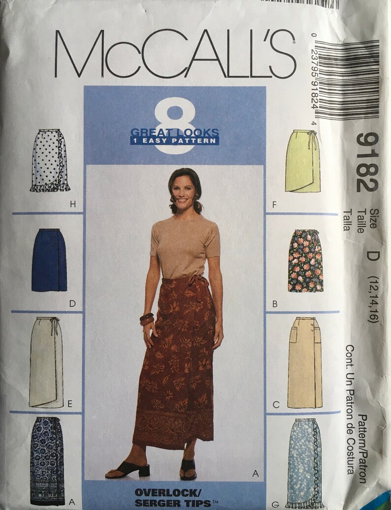 Mccall's 9182 Sewing Pattern vintage UNCUT - Etsy