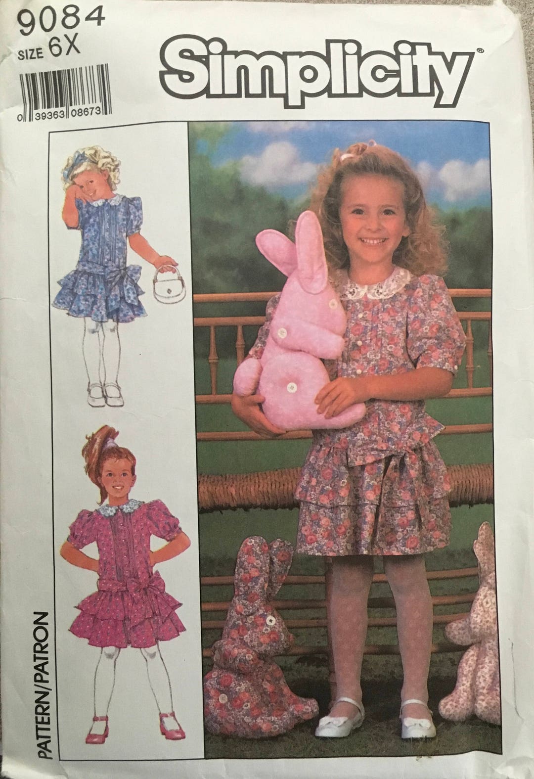 Simplicity 9084 Sewing Pattern vintage CUT - Etsy