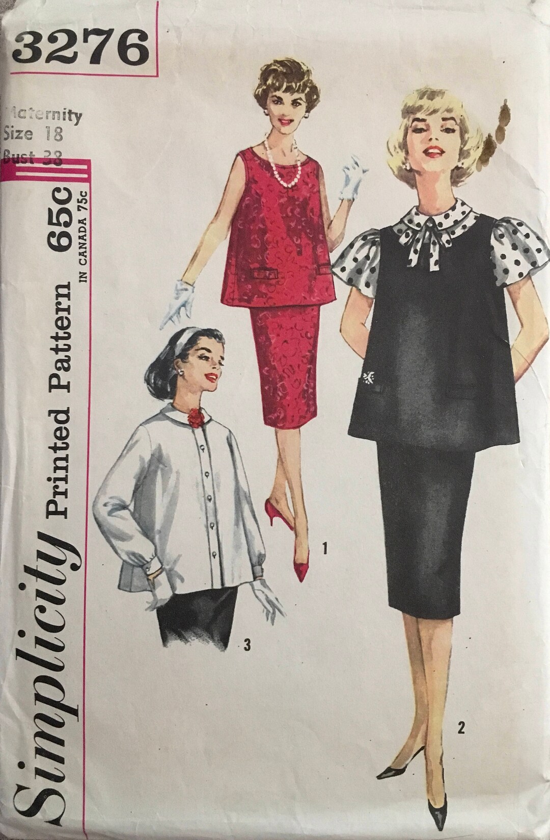 Simplicity 3276 Sewing Pattern vintage UNCUT - Etsy