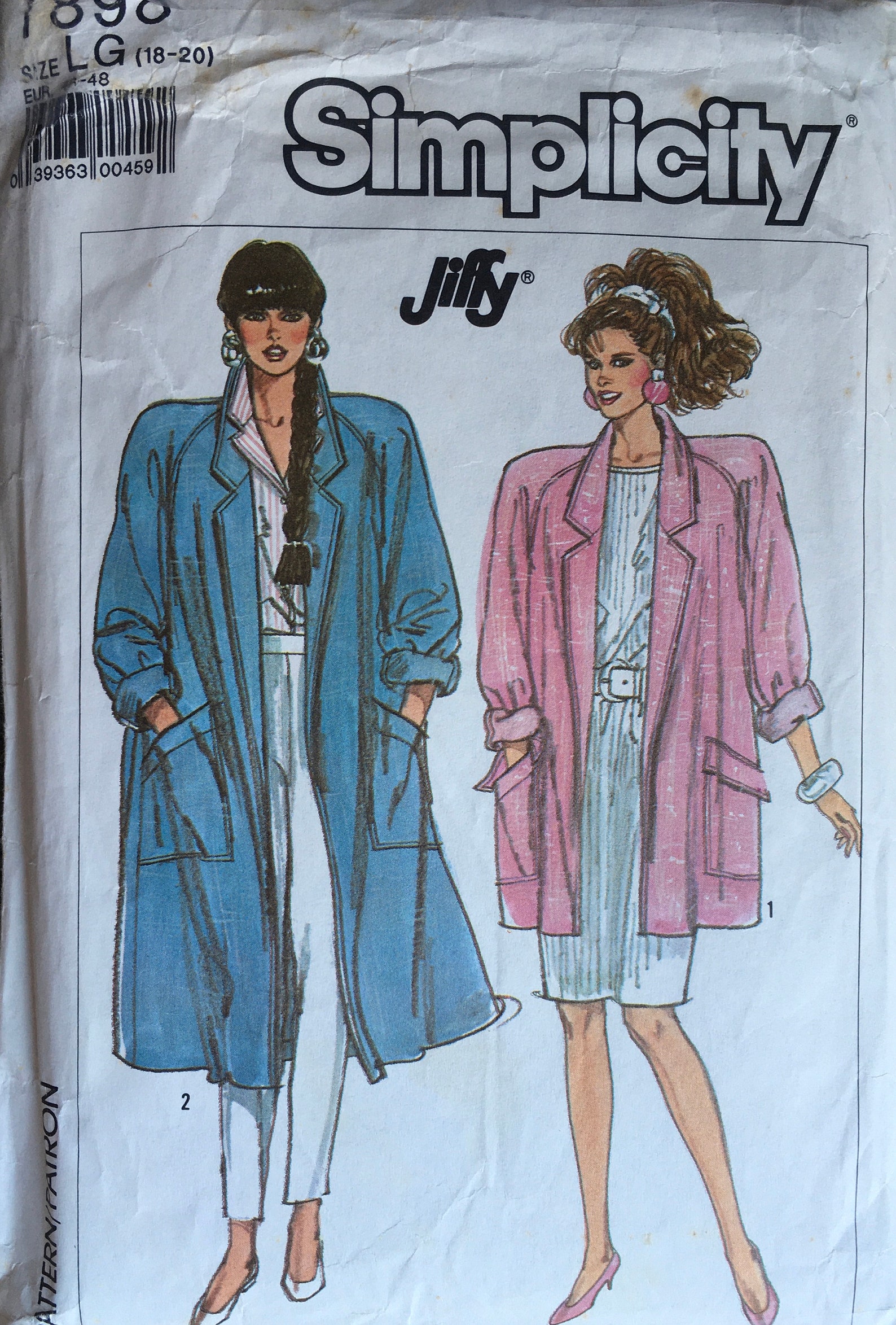 Simplicity 7898 Sewing Pattern vintage CUT | Etsy