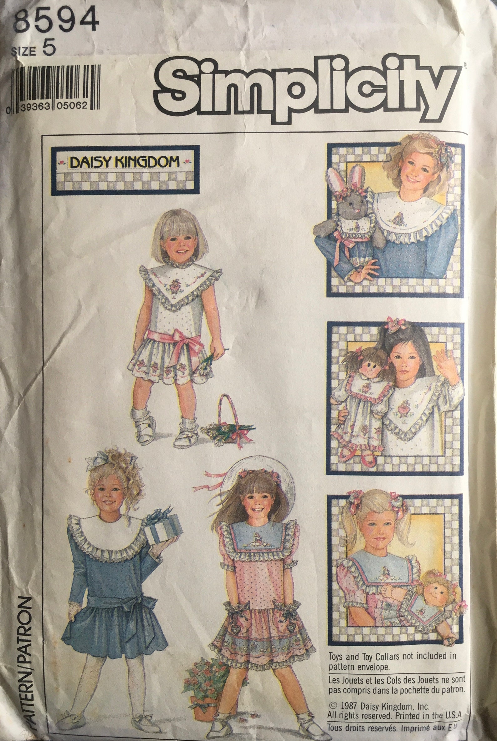 Simplicity 8593/8594 Sewing Pattern vintage UNCUT/CUT - Etsy