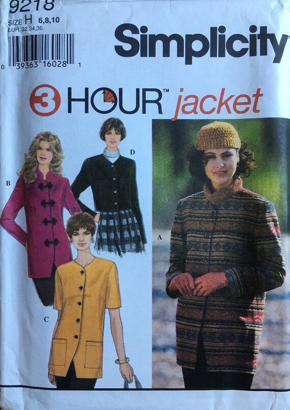 Simplicity 9218 Sewing Pattern vintage UNCUT | Etsy