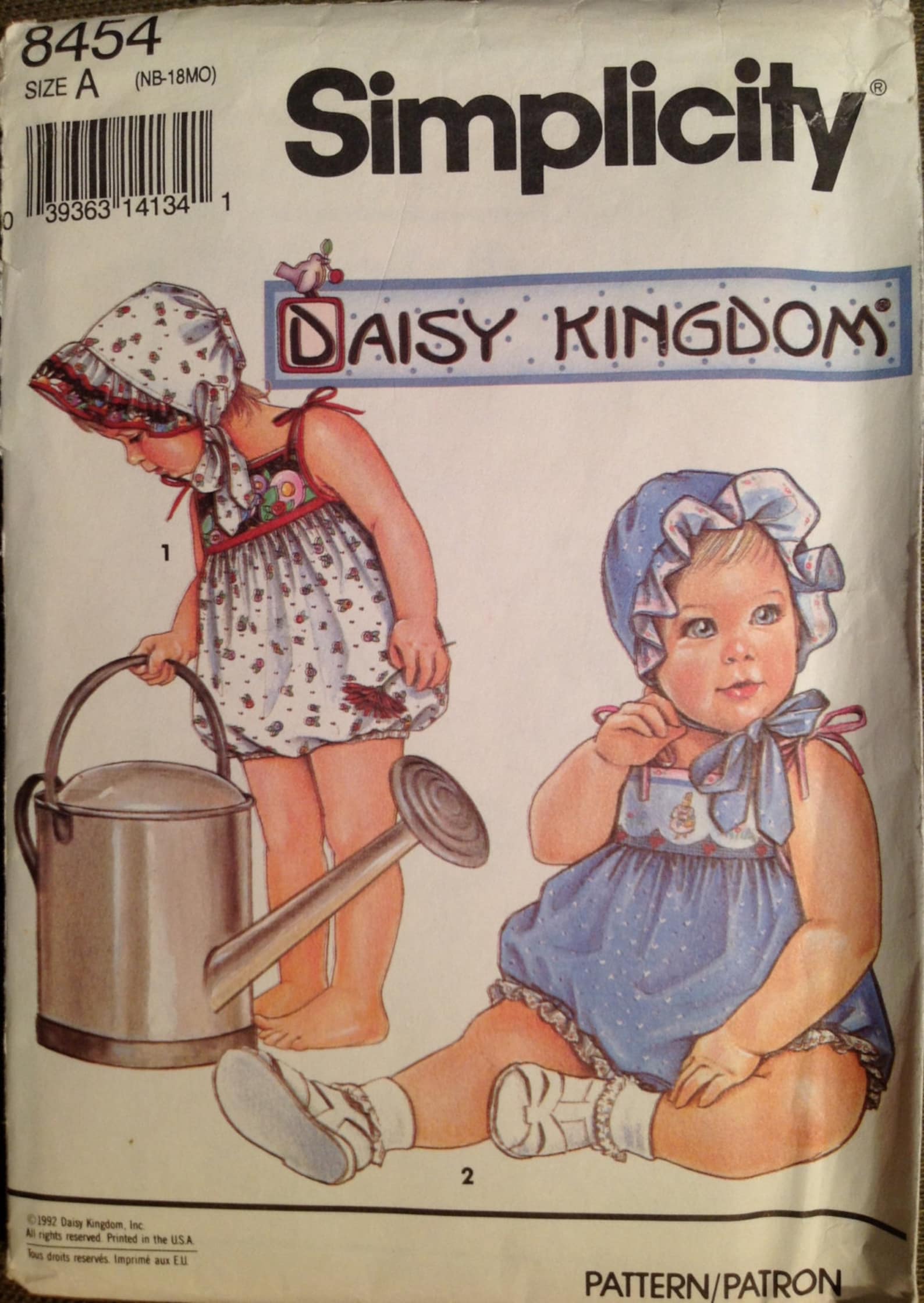 Simplicity 8454 Sewing Pattern vintage UNCUT - Etsy