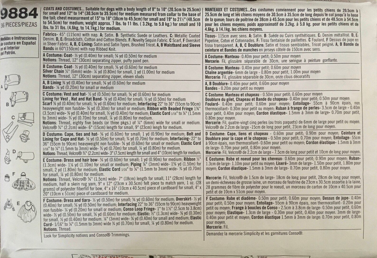 Simplicity 9884 Sewing Pattern vintage UNCUT | Etsy