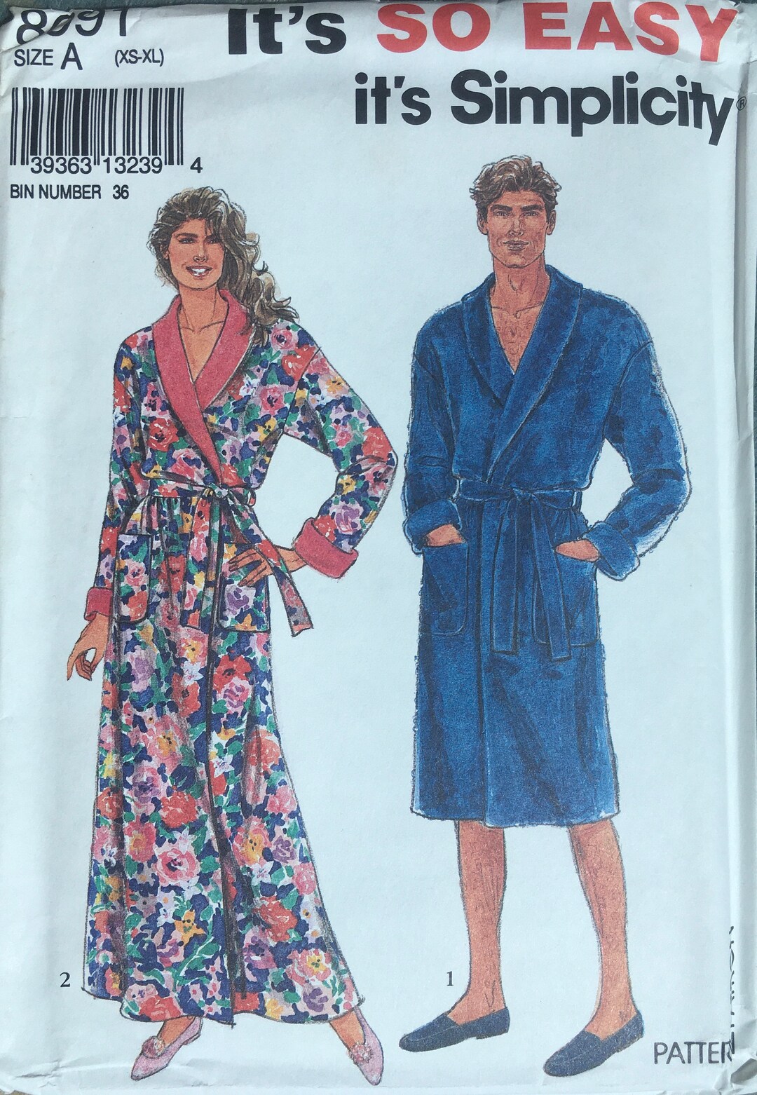 Simplicity 8091 Sewing Pattern vintage UNCUT/CUT - Etsy