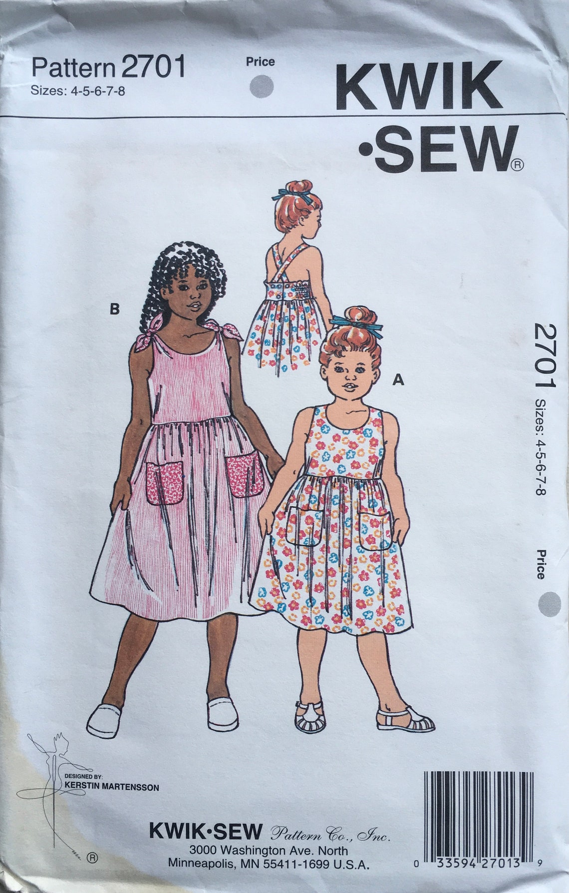 Kwik Sew 2701 Sewing Pattern vintage UNCUT - Etsy