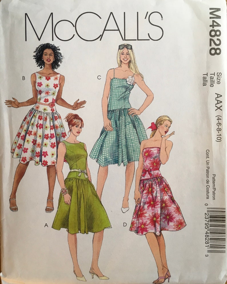 Mccall's 4828 Sewing Pattern UNCUT - Etsy