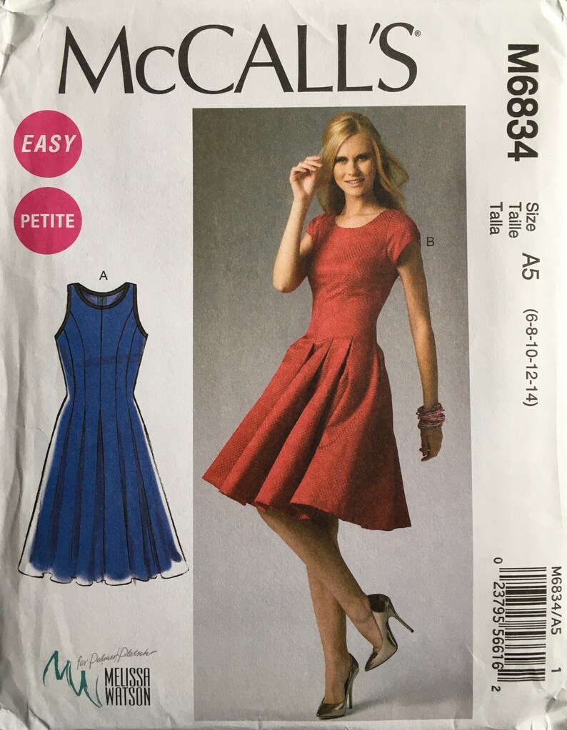 Mccall's 6834 Sewing Pattern UNCUT - Etsy