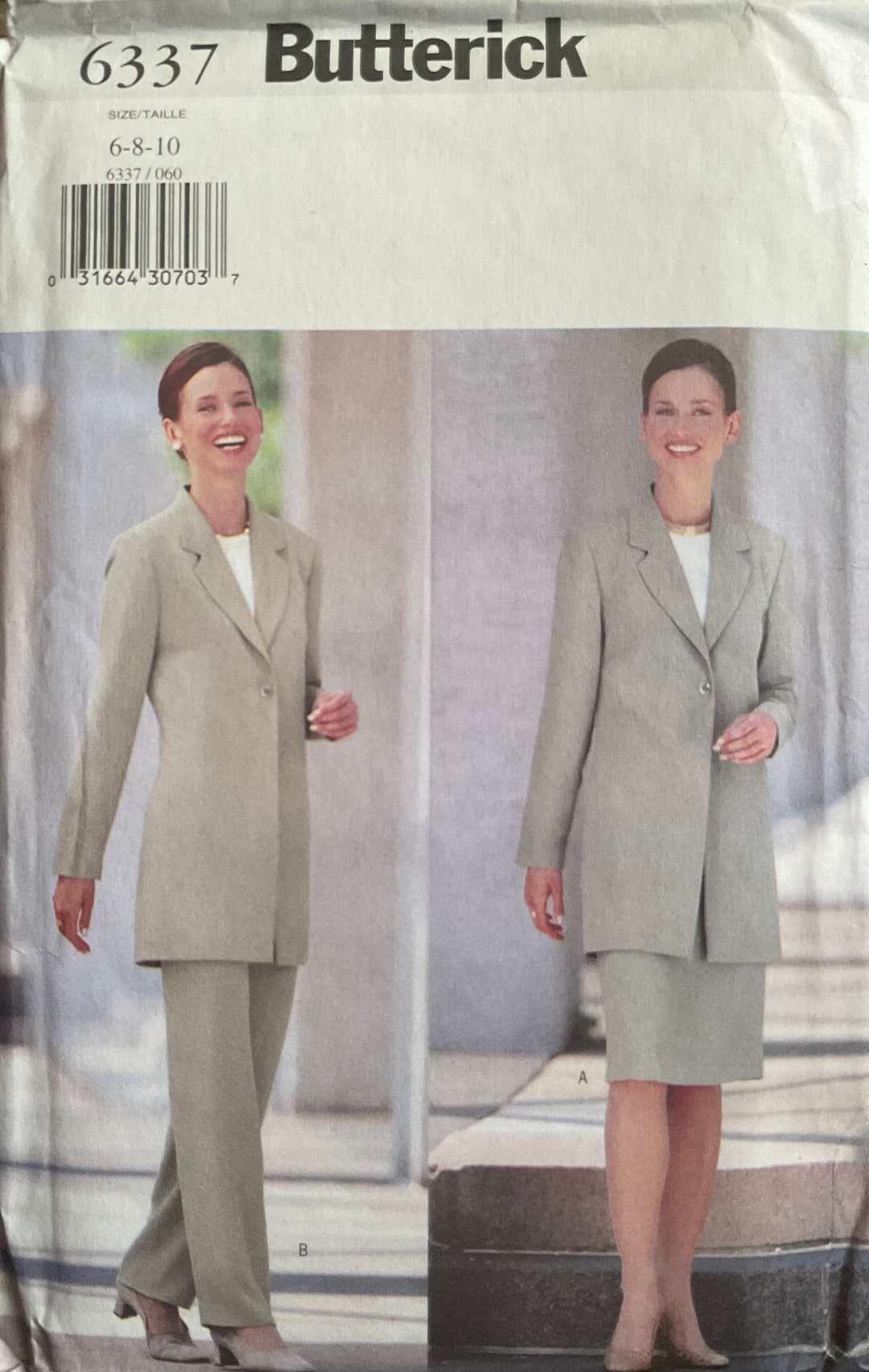Butterick 6337 Sewing Pattern vintage UNCUT - Etsy