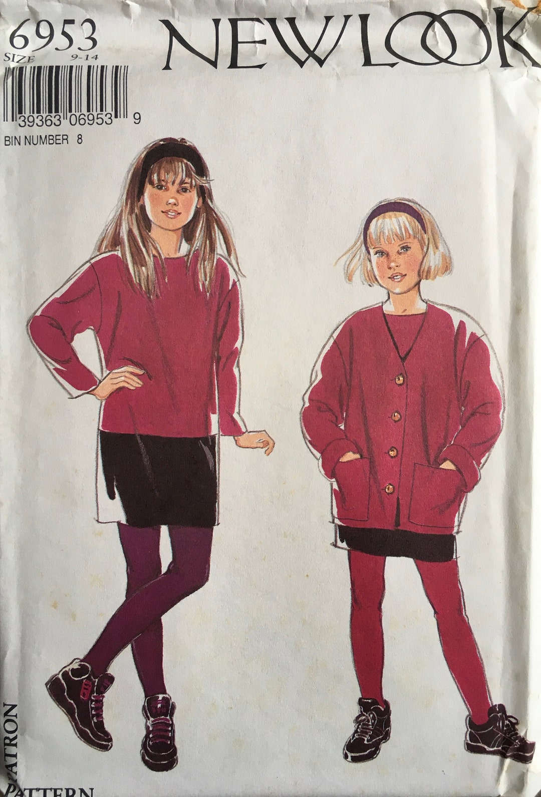 New Look 6953 Sewing Pattern vintage UNCUT - Etsy