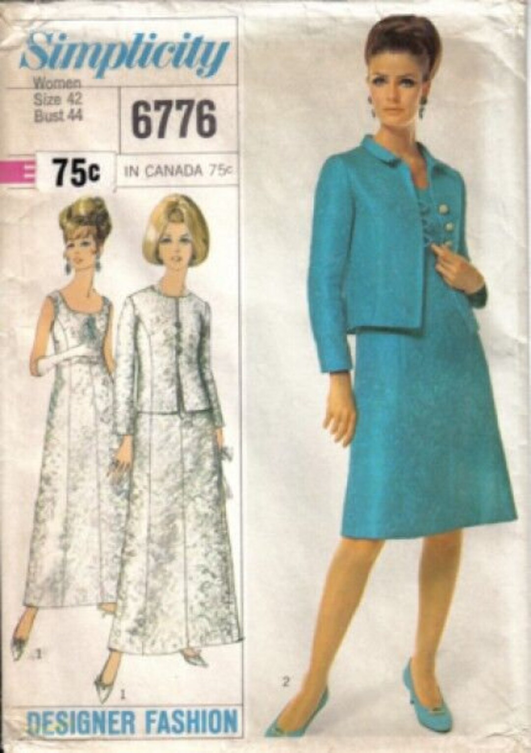 Simplicity 6776 Sewing Pattern vintage UNCUT - Etsy