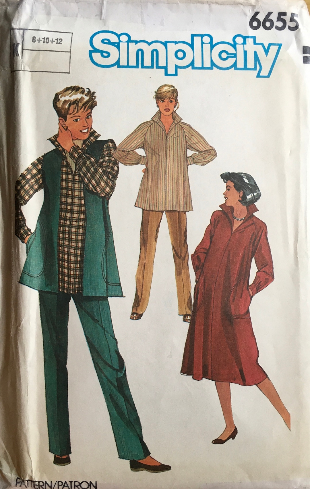 Simplicity 6655 Sewing Pattern vintage UNCUT - Etsy