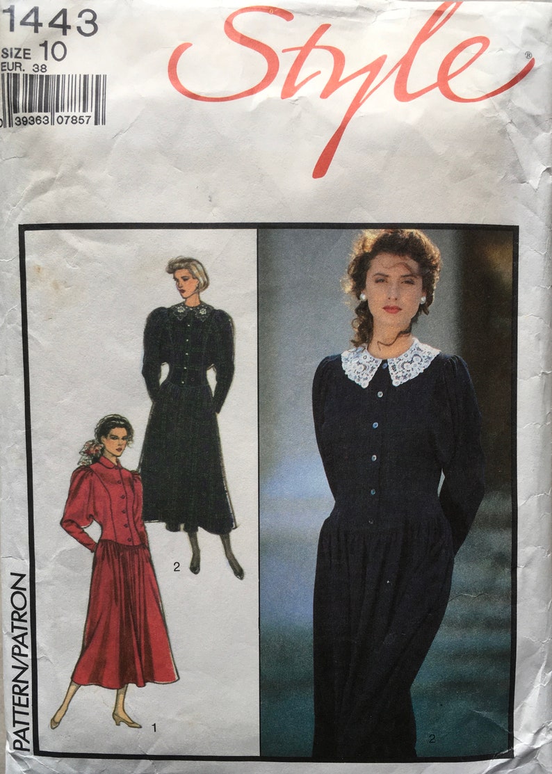 Style 1443 Sewing Pattern vintage CUT - Etsy