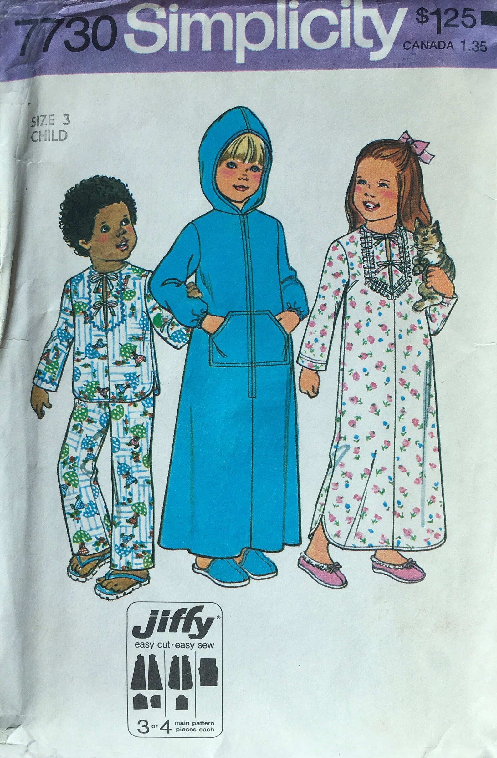 Simplicity 7730 Sewing Pattern vintage CUT - Etsy