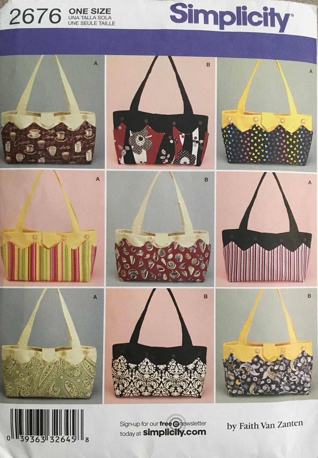 Simplicity 2676 Sewing Pattern UNCUT - Etsy