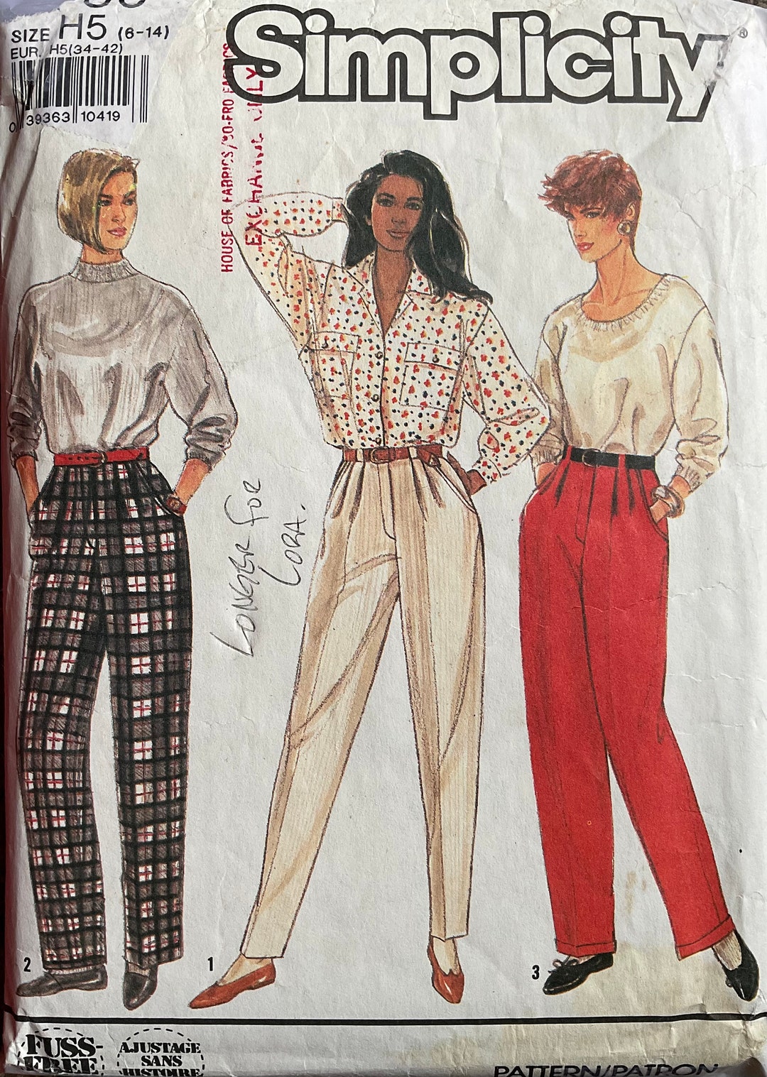 Simplicity 9785 Sewing Pattern vintage CUT - Etsy