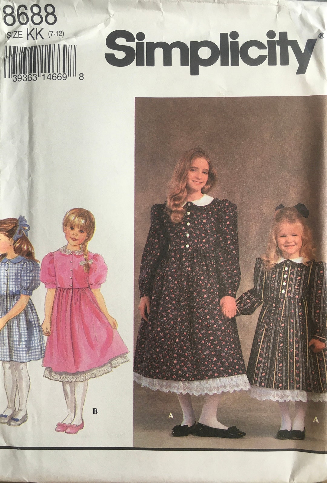 Simplicity 8688 Sewing Pattern vintage UNCUT - Etsy