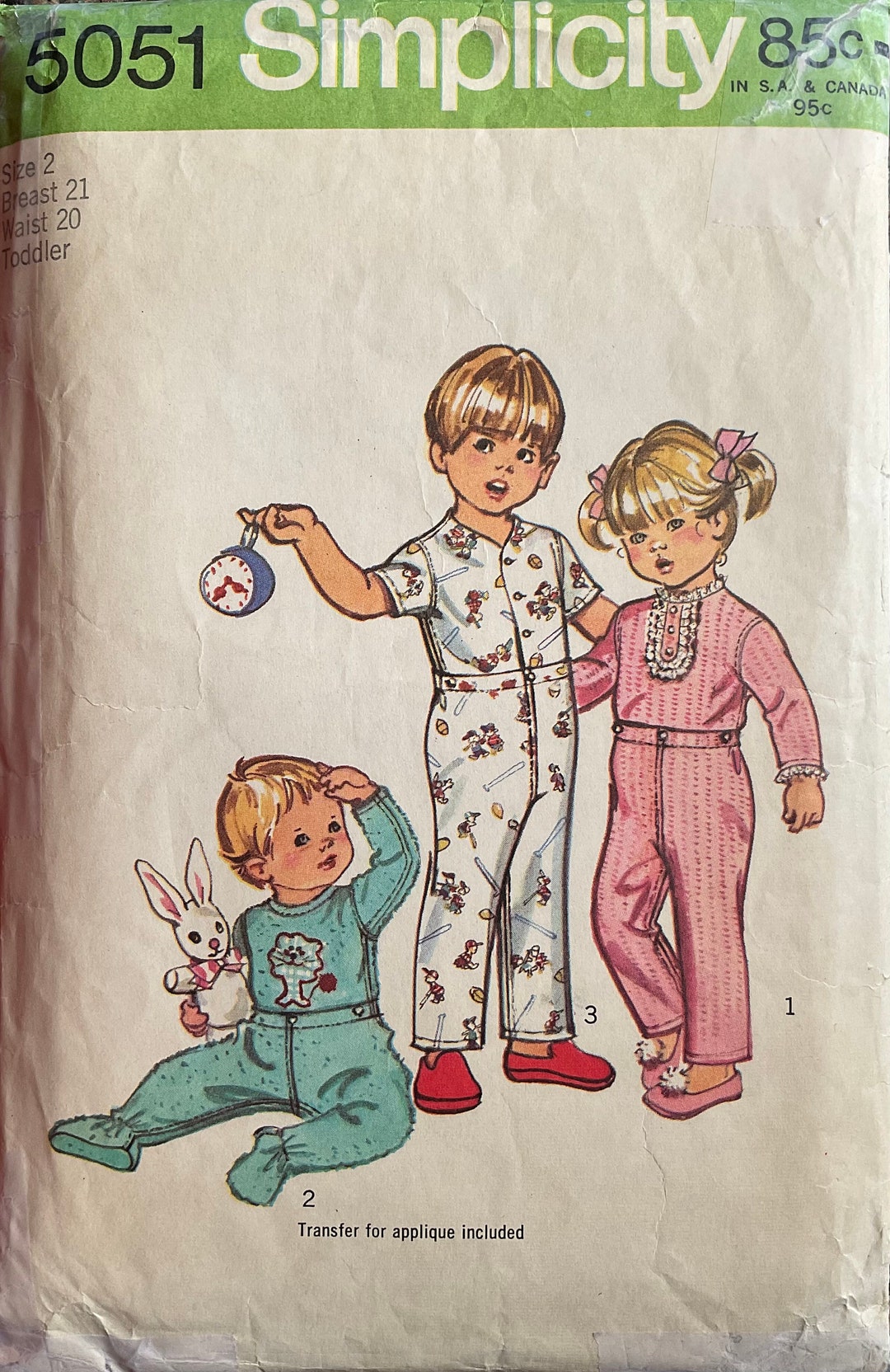 Simplicity 5051 Sewing Pattern vintage CUT - Etsy