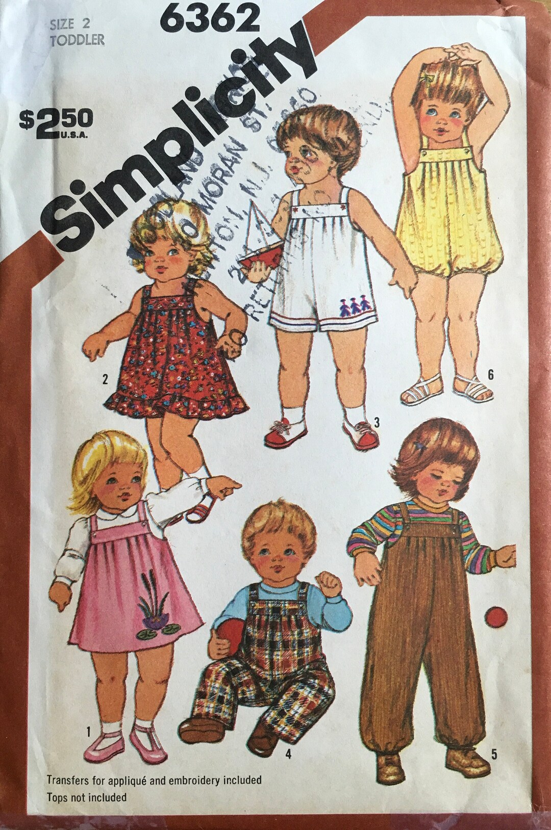 Simplicity 6362 Sewing Pattern vintage UNCUT/CUT - Etsy